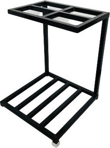 KITHANIA TOPLESS DOUBLE INVERTER BATTERY STAND Trolley for Inverter and ...