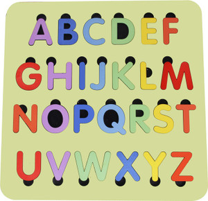 WE4ALLWAYZ ABCD Big Educational Puzzles Games Anti Toxic MDF Wooden ...