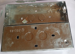 hardwarea 6 Module GI Box (2 Pcs) Metal Electrical Box Price in India ...