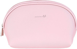 MINISO Semicircle Cosmetic Bag Portable Makeup Pouch for Womens ...