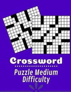 Crossword Puzzle Medium Difficulty: Buy Crossword Puzzle Medium ...