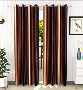 Radhey Radhey Decor 152 cm (5 ft) Polyester Semi Transparent Window ...