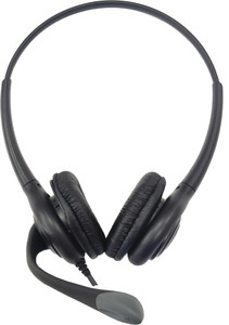 Logic 204B Professional Office Headsets with QD, USB, RJ9, 2.5mm Audio ...