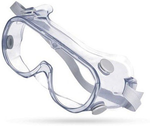 Adhvik FluFighter Eye Protective , Light weight/Air vent/Transparent ...