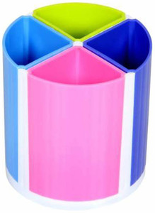 Flipkart.com | bindex 4 Compartments Plastic Design Pen / Pencil Stand ...