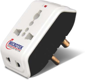 Microtek Multiplug Adaptor, 6A, 240V Power Plug Price in India - Buy ...