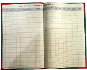 Bright hub Inward Outward Register - 70 GS M Ledger Paper (Inward ...