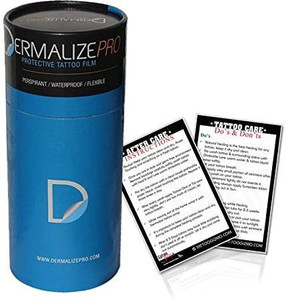Dermalize pro Dermalize Protective Tattoo Film Roll Temporary Tattoo ...
