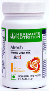 Herbalife Nutrition Afresh Energy Drink Mix Lemon 50 gm Energy Drink ...