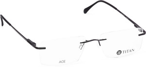 Titan Rimless Rectangle Frame Price in India - Buy Titan Rimless ...