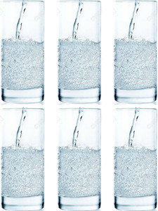 Aditya Craft (Pack of 6) PPT40 Glass Set Water/Juice Glass Price in ...