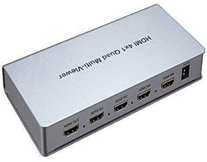 techut 4X1 HDMI Multi-viewer HDMI Quad Screen Real Time Multiviewer ...