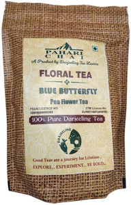 PAHARI CHAI Floral Tea- Blue Butterfly Pea Flower Tea Herbal Infusion ...
