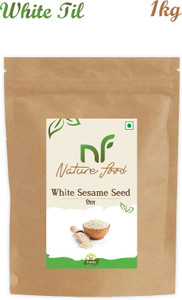 Nature food Good Quality White Sesame Seed / White Til - 1KG (1kg x 1 ...