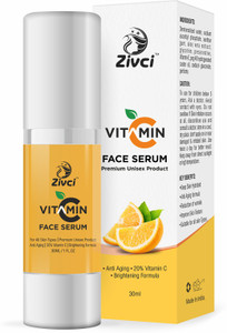 Zivci Vitamin C Face Serum 30ml Price in India - Buy Zivci Vitamin C ...