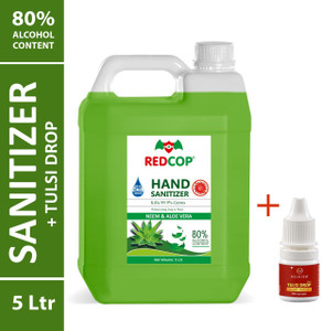 REDCOP Alcohol Based Antibacterial Safe On Skin And Surfaces Kills 99.9 ...