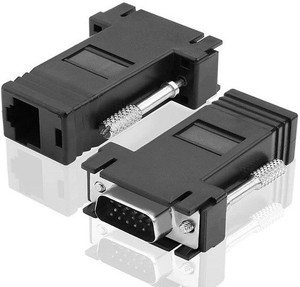 techut (1 pair) vga extender 30 meter over lan cable cat5e/6 Media ...