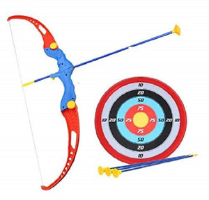 Devta Kids Bow and Arrow Archery Toy Set with Target Outdoor Garden Fun ...
