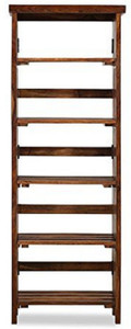 Rjkart Solid Sheesham Wood Open Book Shelf For Library/ Study Room ...