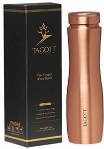 TAGOTT by Tagott PURE HANDMADE COPPER WATER BOTTLE 1000 ml Copper ...