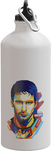 HeartInk Lionel Messi Theme Fan Art Sipper Water Bottle-HIKMSI2SPSP18 ...