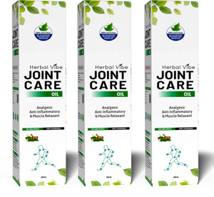 Herbal Vibe Joint Pain Oil Body Pain Relief Oil Ayurvedic Massage ...