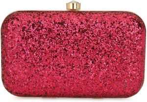 Toobacraft Party Red, Pink Clutch Rani - Price in India | Flipkart.com
