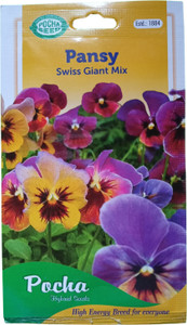 POCHA Pansy, Garden Pansy Hybrid Flower Seed Price in India - Buy POCHA ...