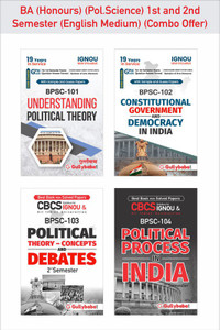 Gullybaba IGNOU BA (Honours) {Political Science} BPSC-101 BPSC-102 BPSC ...