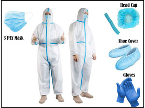 Sahajanand PPE Safety Kit for Full Body Protection-Non-Suffocating ...