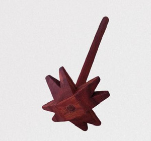 crafthub Handmade Teak Wood DAL GHOTNI/MATHANI/RAVAAI CHURNER/LASSI ...