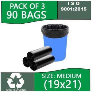 BRUZZLINE 3 blk Medium 13 L Garbage Bag Price in India - Buy BRUZZLINE ...