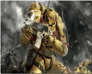SKY DOT warhammer 40 000 space marine warhammer wallpaper Non Slip Base ...