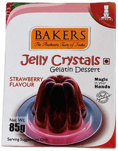 Bakers Jelly Crystals Strawberry Flavour 255 g Price in India - Buy ...