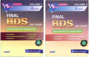 Final Bds 4th Year Quick Review For Examination ( 2 Vol Set Complete ...