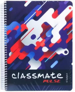 Classmate Pulse Regular Notebook SL(26.7x20.3) 300 Pages Price in India ...