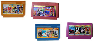 Pacificdeals 8 Bit Video Game Cassette Set with Mario, Contra, Ninja ...