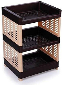 Randal Utensil Kitchen Rack Plastic Multipurpose Use 3 Compartments ...
