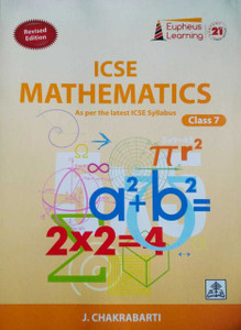 Icse Mathematics Class 7: Buy Icse Mathematics Class 7 by j chakrabarti ...