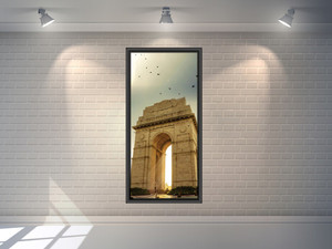 MH Decor 60 cm Wall Sticker Poster India Gate Theme (60 cm x 30 cm ...