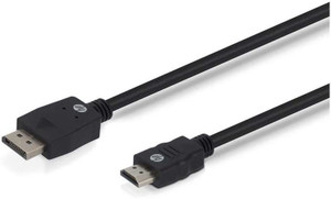 HP HDMI Cable 1 m 5NA70PA Display Port to HDMI - HP : Flipkart.com