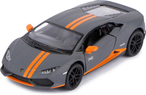 FIDDLERZ Friction Car for Kids Push N Go Pull Back Toy Car with Doors ...