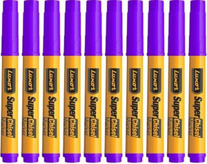 Flipkart.com | LUXOR Super Chisel Marker Voilet - Permanent Marker