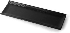 Sash Long Black Melamine Slate Rectangle Platter, Serving Food and ...