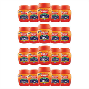 Pushp Brand Hing/Asafoetida Jar (Pack of 20, 100g in each pack) Price ...