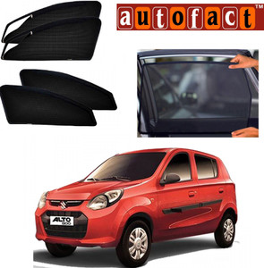 Autofact Rear Window, Side Window Sun Shade For Maruti Suzuki Alto 800 ...