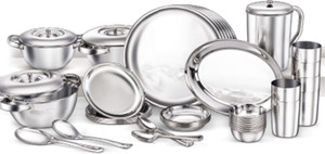 Judge by TTK Prestige Pack of 51 Stainless Steel Dinner Set Price in ...