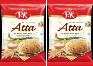 PK Chakki Fresh Atta / Wheat Flour (5Kg X 2) Pack Of 2 Price in India ...