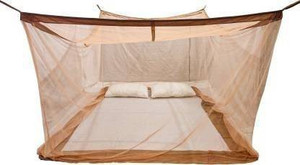 VIBCO Polyester Adults Washable Brown Rectangular Fine Mesh Heavy ...