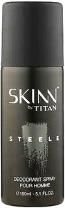 Buy TITAN Skinn Steele Deodorant Eau de Parfum - 150 ml Online In India ...